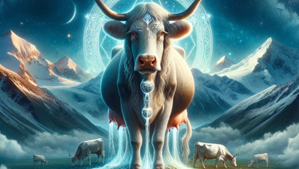 Audhumla Norse Myth: The Primeval Cow | AncientPedia