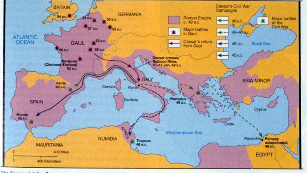 Battle of Pharsalus Location | AncientPedia
