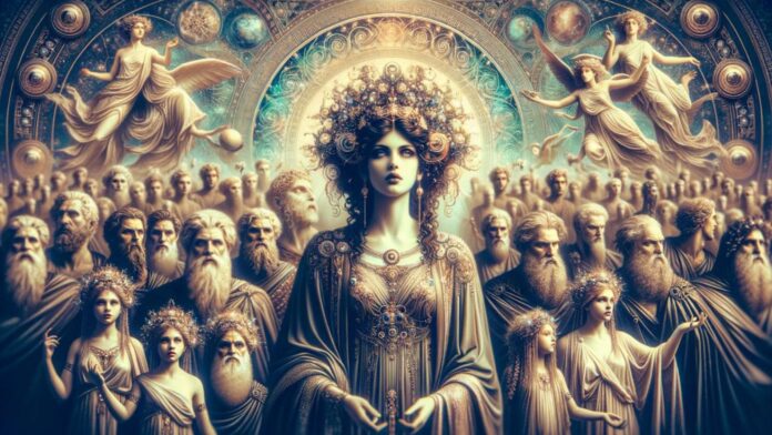 Phoebe Titaness Mythology: Moon Goddess | AncientPedia