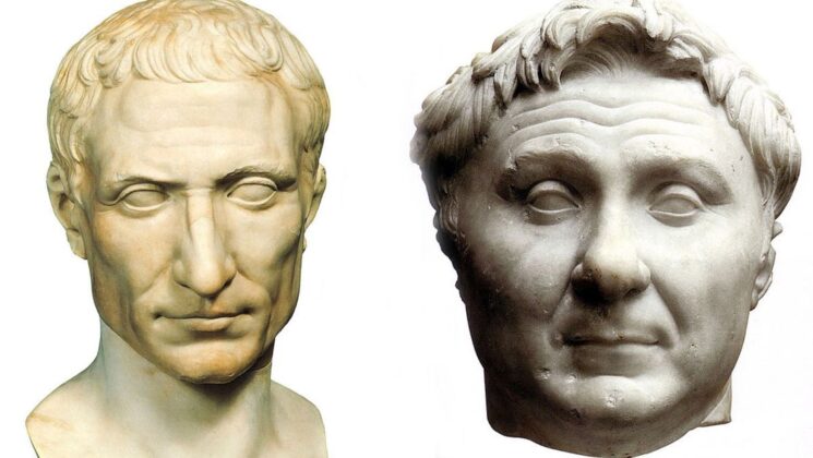 Pompey the Great and Julius Caesar | AncientPedia