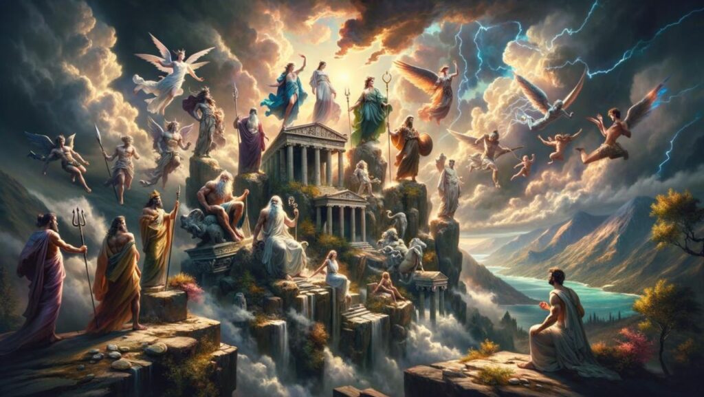 Greek Titans vs Gods: The Epic Clash | AncientPedia