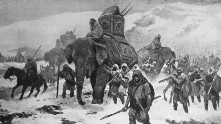 Hannibal Crossing the Alps | AncientPedia