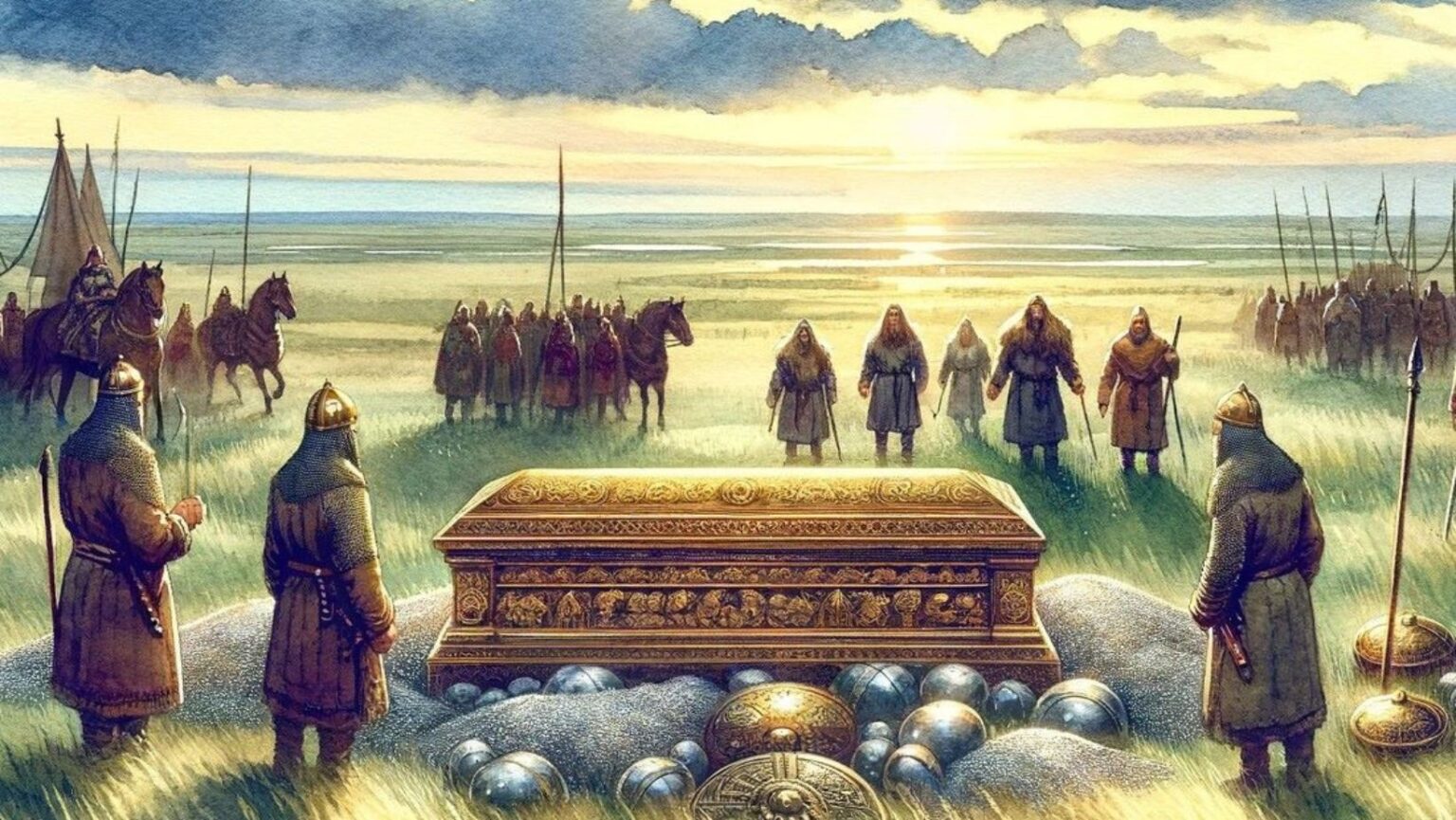 Attila the Hun's Burial Site | AncientPedia