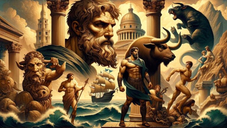 Poseidon's Family Tree: A Tangled Web | AncientPedia
