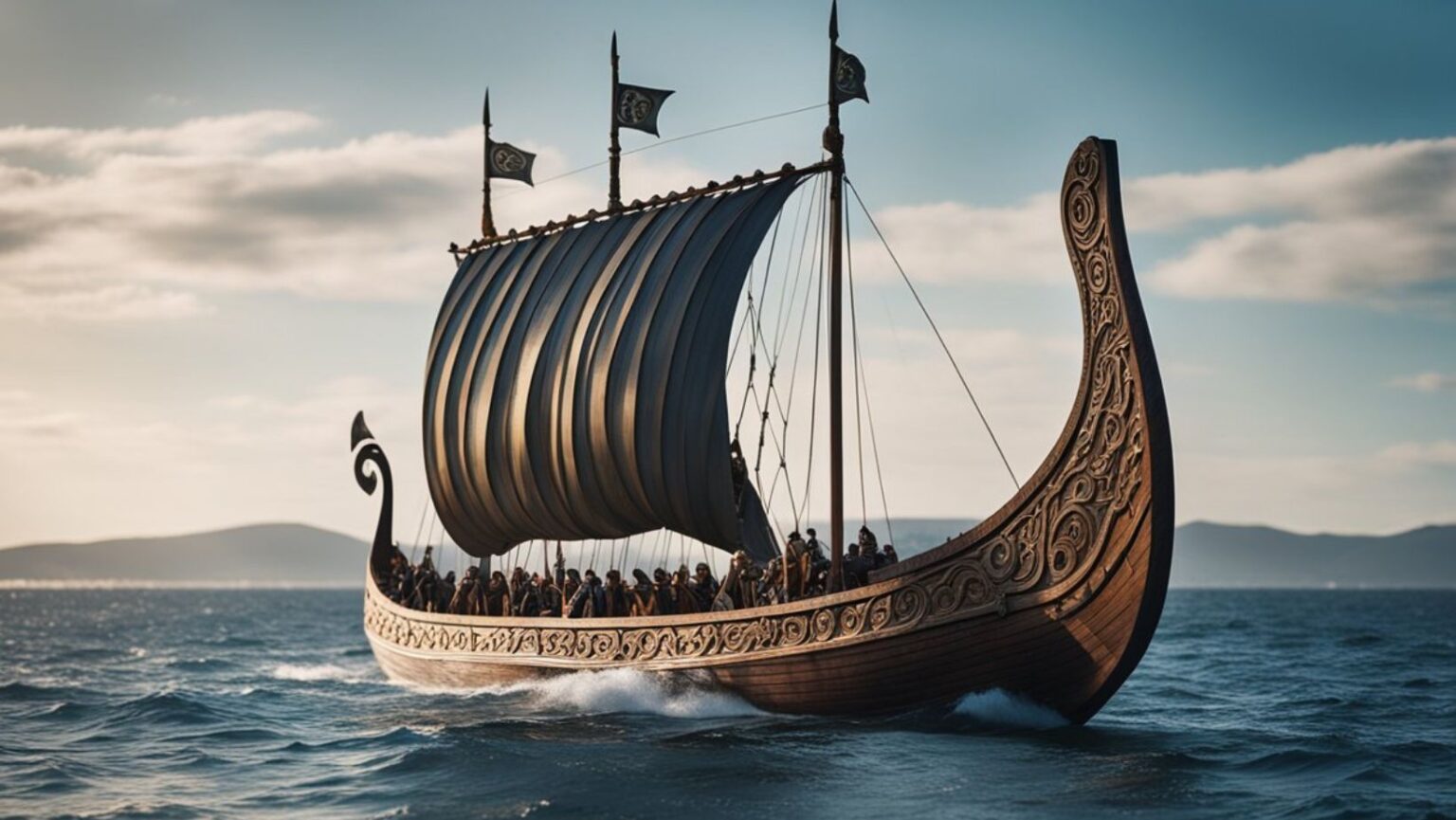 How Did Viking Ships Navigate Inland Waters?