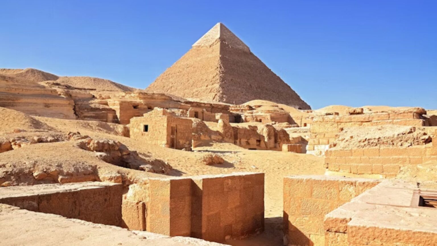 The Pyramids of Giza: Ancient Engineering Marvels