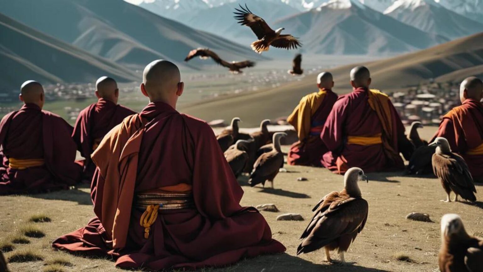 Tibetan Sky Burials: Sacred Funerary Traditions