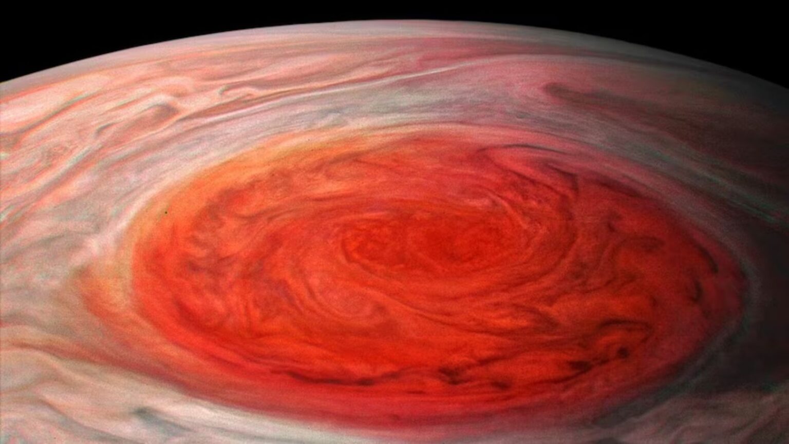 Great Red Spot on Jupiter: Storm Has Raged for Centuries