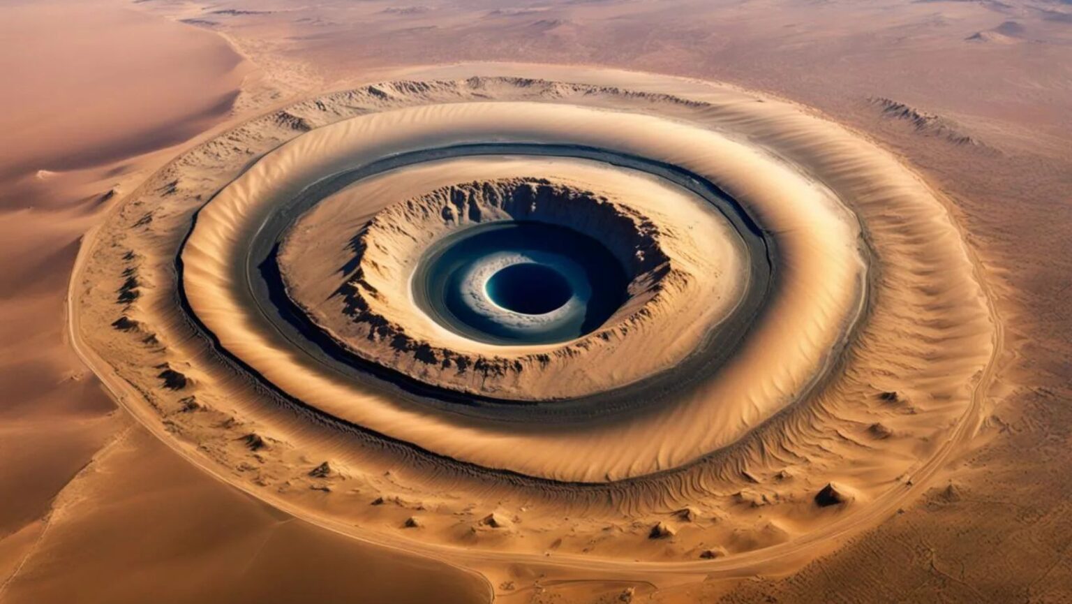 The Eye of the Sahara: A Geological Wonder or aCity?