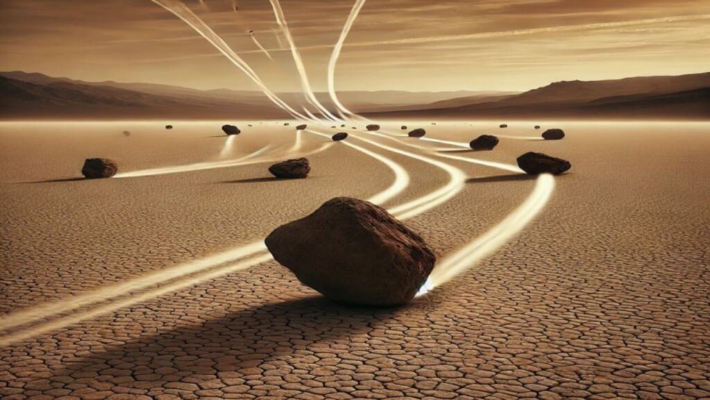 Sailing Stones of Death Valley: How Do Rocks Move?
